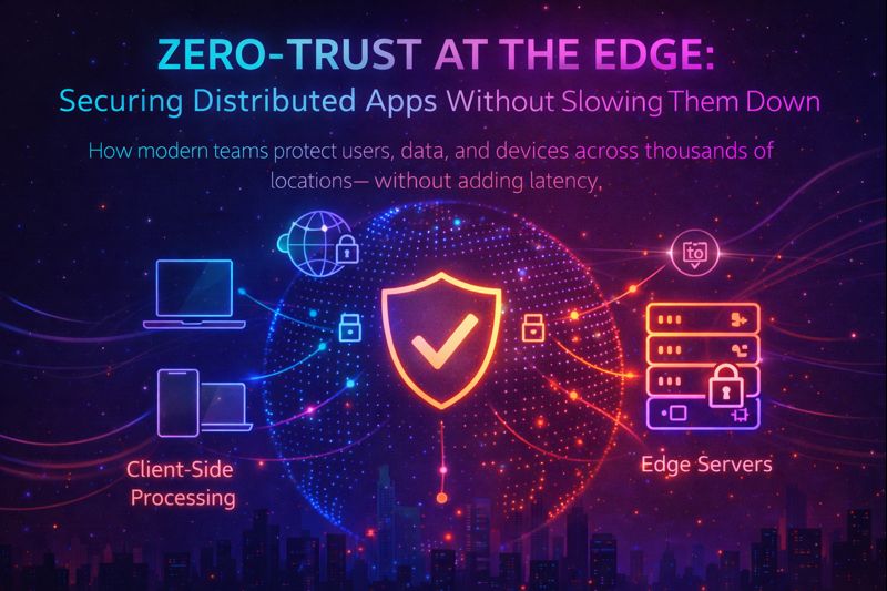 Zero-Trust at the Edge: Securing Distributed Apps Without Slowing Them Down - CCSD Council